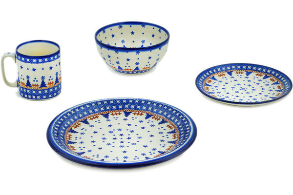 Winter Snow - Polish Pottery Shop