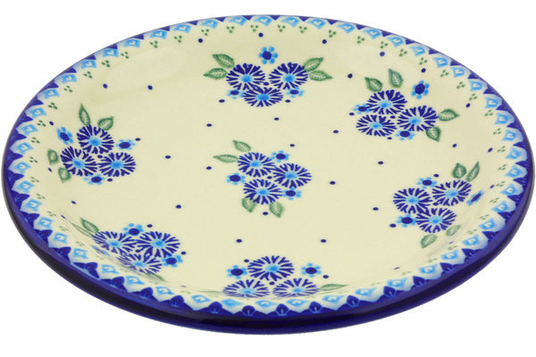 Polish Pottery 11" Plate Aster Patches