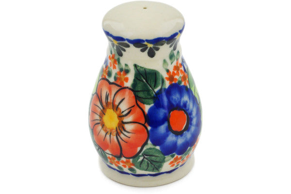 Polish Pottery 3" Salt Shaker Spring Splendor UNIKAT